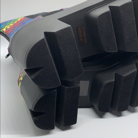 Bumper | Shoes | Bumper Platform Pride Boots | Poshmark